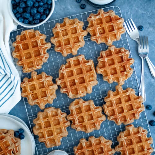 Pumpkin Pecan Waffles - Our Love Language is Food