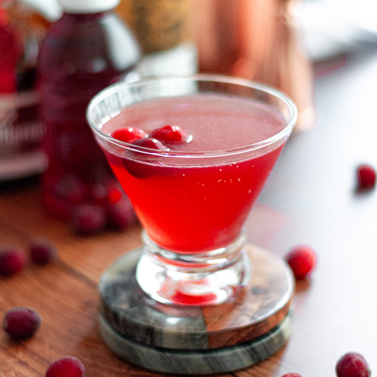 Cranberry Cosmo Drink Recipe - Our Love Language is Food