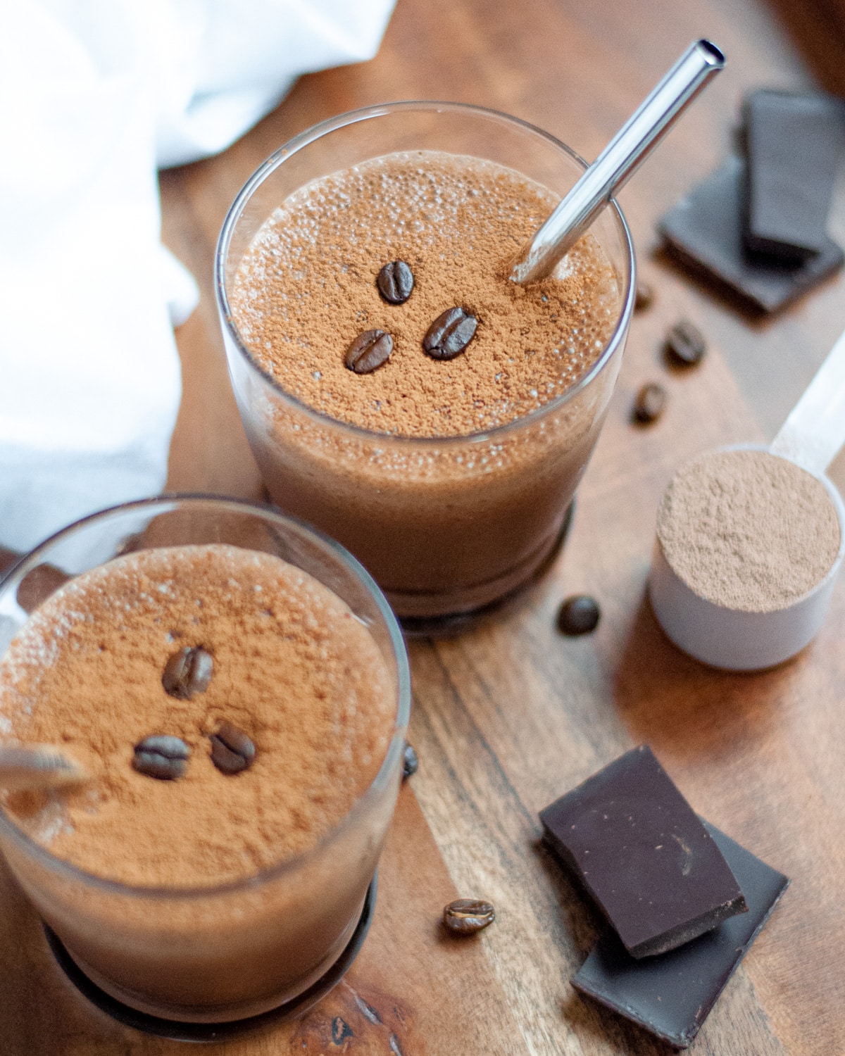 Chocolate Coffee Protein Shake Recipe (+ tips and make ahead)