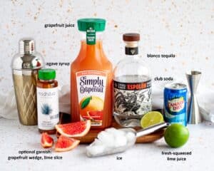 Grapefruit Paloma Cocktail Recipe