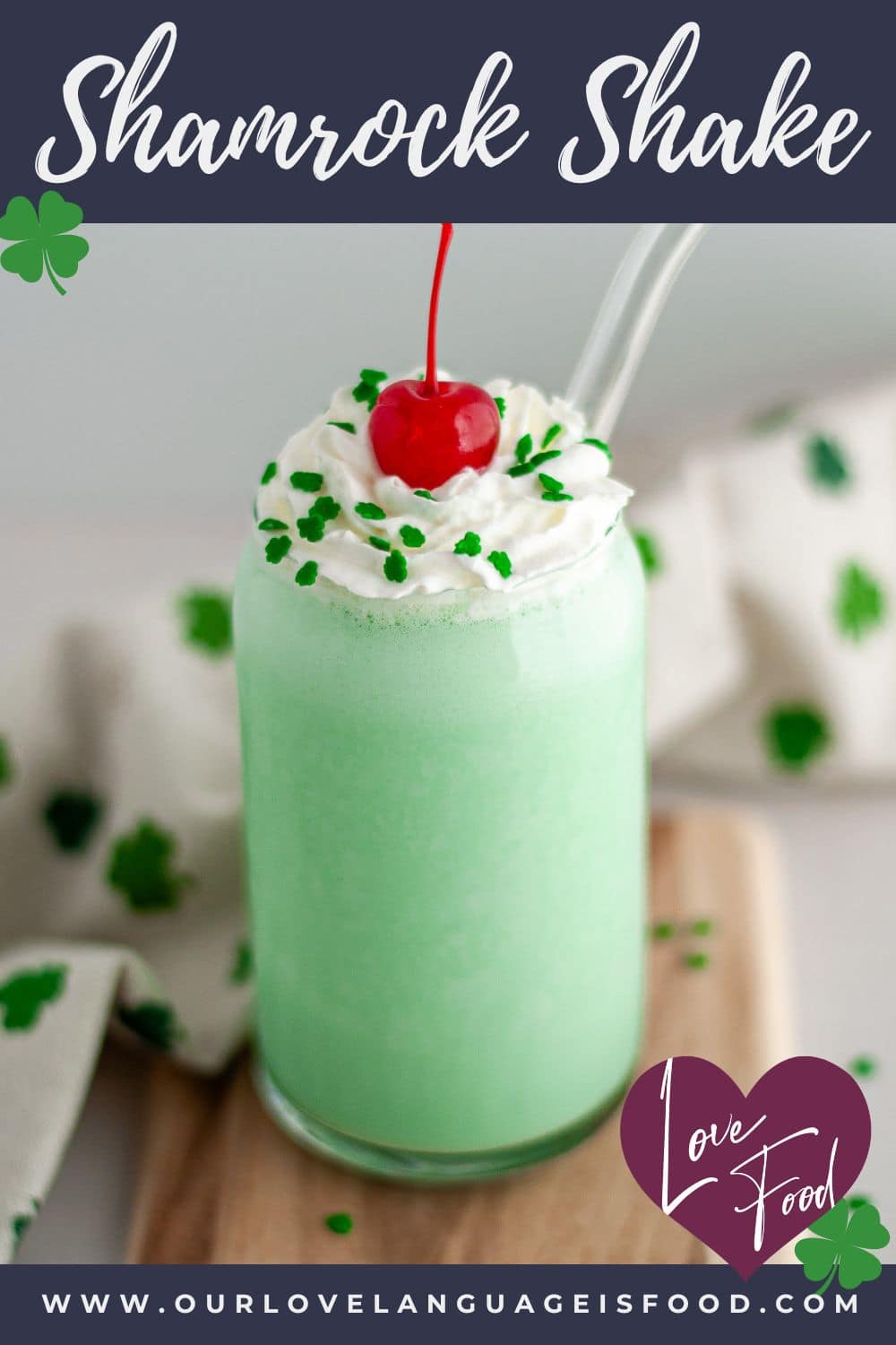 Copycat Shamrock Shake Recipe - Our Love Language is Food