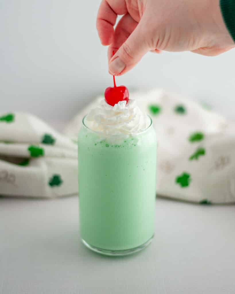 Copycat Shamrock Shake Recipe - Our Love Language is Food