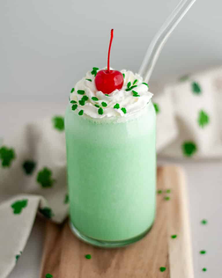 Copycat Shamrock Shake Recipe - Our Love Language is Food
