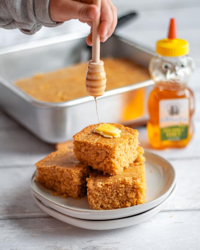 Cornbread (with Whole Wheat Flour) - Our Love Language is Food