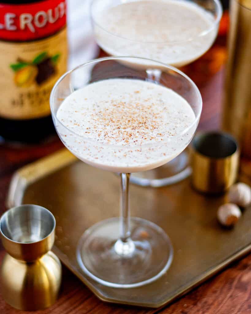 Brandy Alexander Recipe (Classic Shaken Cocktail) - Our Love Language ...