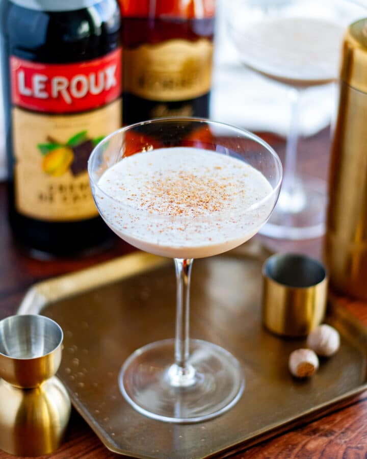 Brandy Alexander Recipe (Classic Shaken Cocktail) - Our Love Language ...