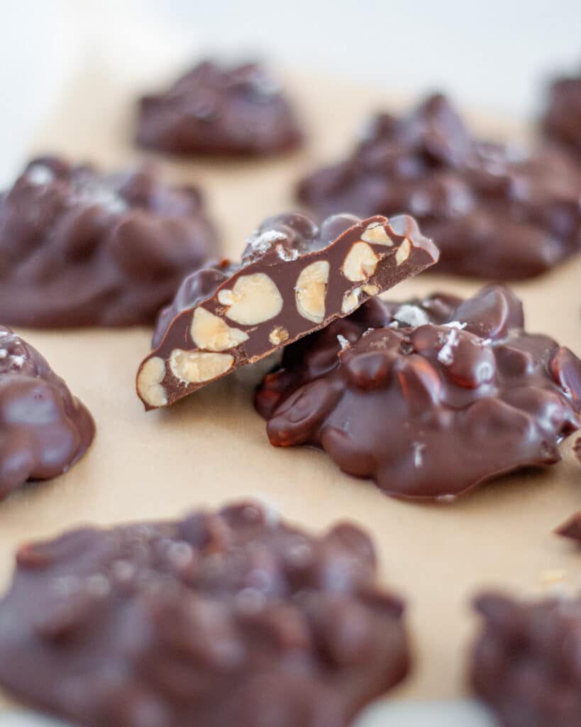 Slow Cooker Peanut Clusters Recipe - Easy Crockpot Candy - Our Love ...