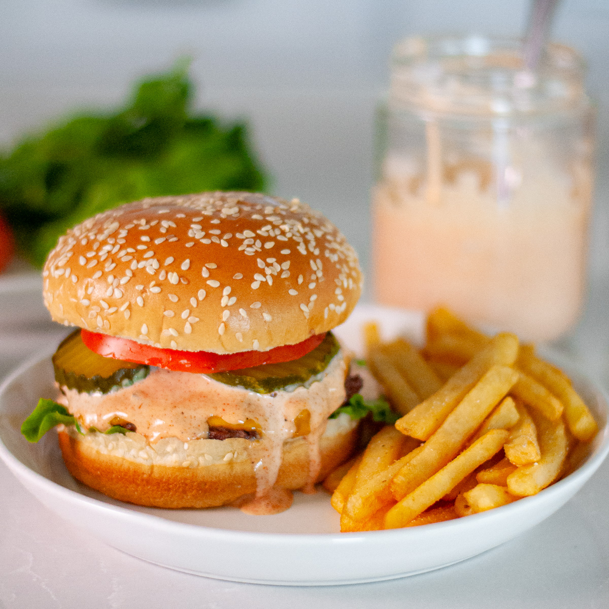 Homemade Burger Sauce Recipe - Our Love Language is Food